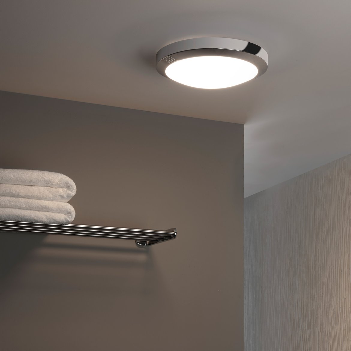 Dakota 300 Ceiling Light, Polished Chrome | Astro