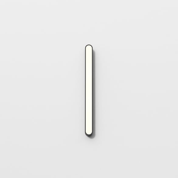 Atticus 600 Wall Light, Matt Black | Astro